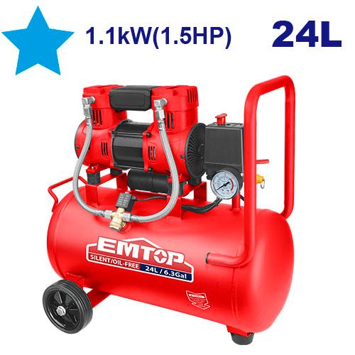 ปั๊มลมออยฟรี 1100W(1.5HP) 24LEACPS15243 ยี่ห้อ EMTOP C20 - WhiteMKT STORE : Inspired by LnwShop ...
