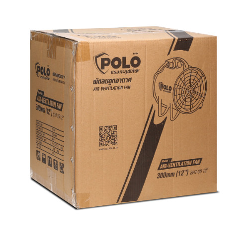 พัดลมดูดเป่า 12 นิ้ว SHT-30 (เฉพาะตัวเครื่อง) รุ่น P231-0070 ยี่ห้อ POLO - WhiteMKT STORE ...