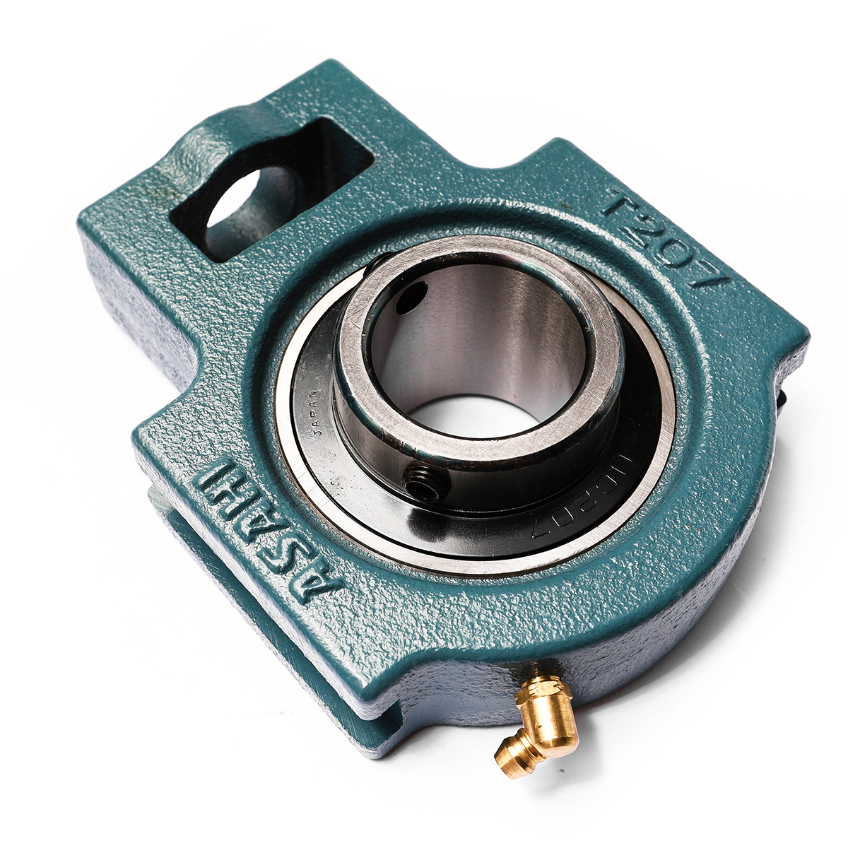 ตลับลูกปืนตุ๊กตา อาซาฮี (ASAHI) ทรงตัวที รุ่น UCT207 รูเพลา 35 มิลลิเมตร รุ่น A211-0190 ยี่ห้อ ...