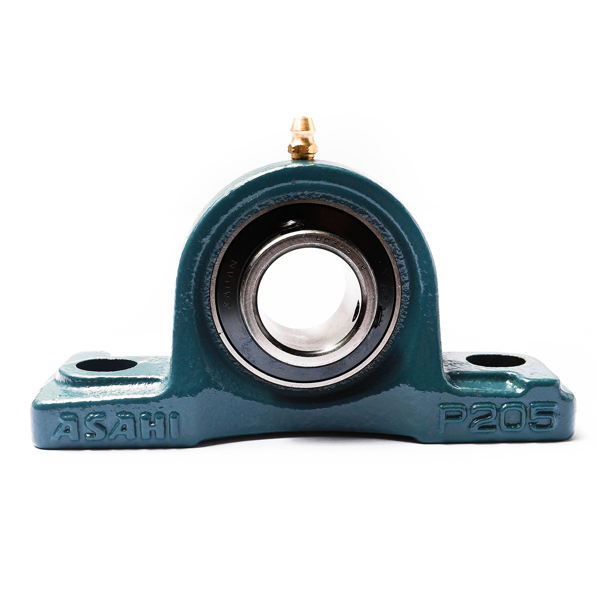 ตลับลูกปืนตุ๊กตา อาซาฮี (ASAHI) หมอนบล็อกแบริ่ง รุ่น UCP205-16 รูเพลา 1 นิ้ว (8หุน) รุ่น A211 ...