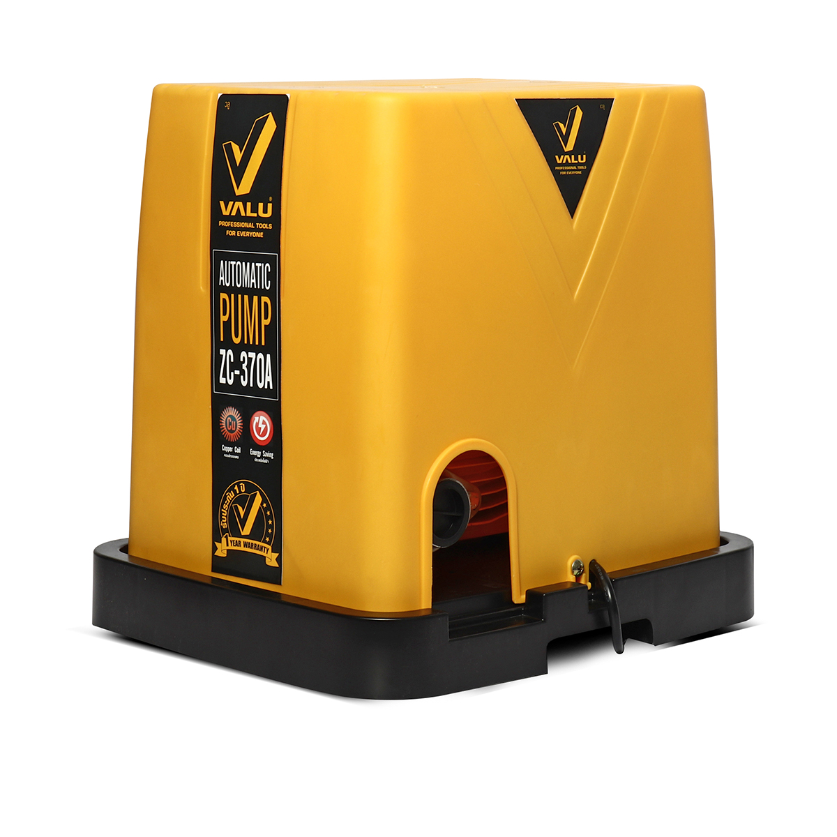 ปั๊มน้ำออโต 370W พร้อมฝาครอบ ZC-370A รุ่น V104-ZC370A ยี่ห้อ VALU - WhiteMKT STORE : Inspired by ...