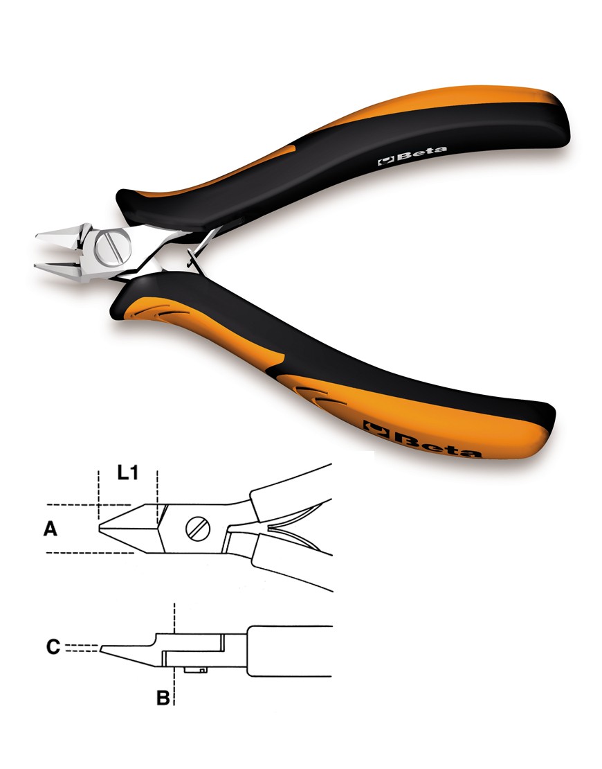 คีมตัด 1186BM #120 รุ่น BET-011860101 ยี่ห้อ BETA - WhiteMKT STORE : Inspired by LnwShop.com