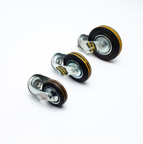 ล้อยางดำ สกรูหมุน 1/2 นิ้ว BL 80 - 125 MM (3 - 5 นิ้ว) รุ่น T361-0105-15 ยี่ห้อ TIGER - WhiteMKT ...