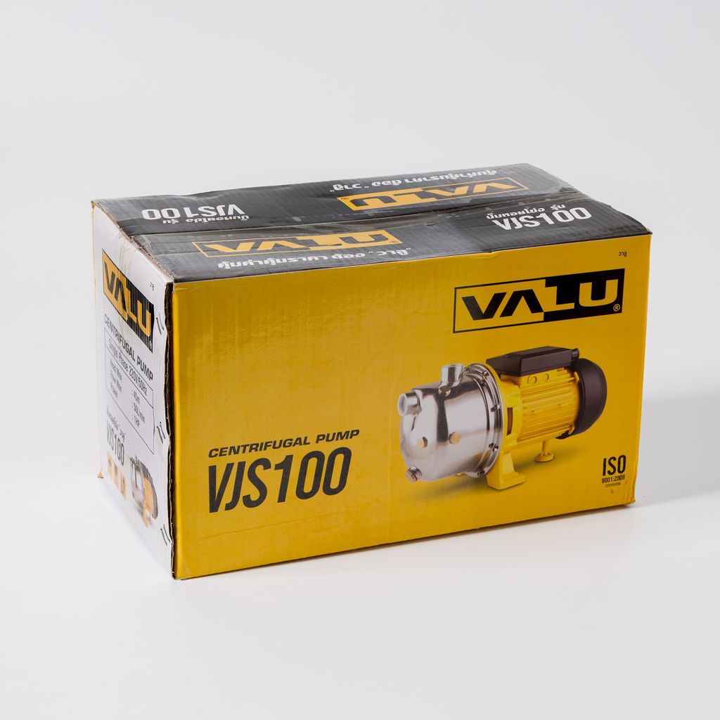 ปั๊มหอยโข่งล่อน้ำ สแตนเลส 1 HP 1" VJS100 รุ่น V104-VJS100 ยี่ห้อ VALU - WhiteMKT STORE ...
